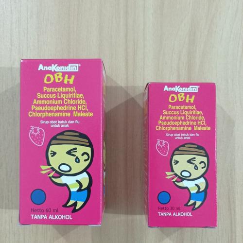 Jual Obat Batuk Anak Anakonidin OBH 60 dan 30 ml - 30 ml - Kab. Sleman ...