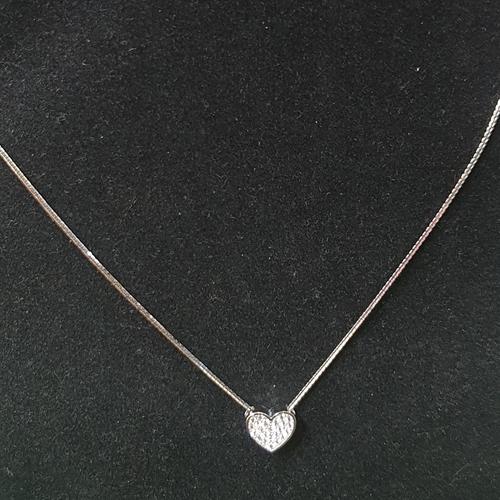 Jual kalung koye emas putih italy santa berliontin love simple - Kota ...