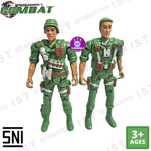 Jual Mainan Anak Tentara Militer Mission Combat 6PCS TNI ABRI HN648C-4 ...