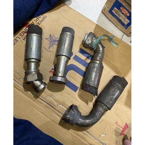Jual Fitting Hose Selang Hydraulic Hidrolik Besi Kepala Pipa Pipe Klem ...