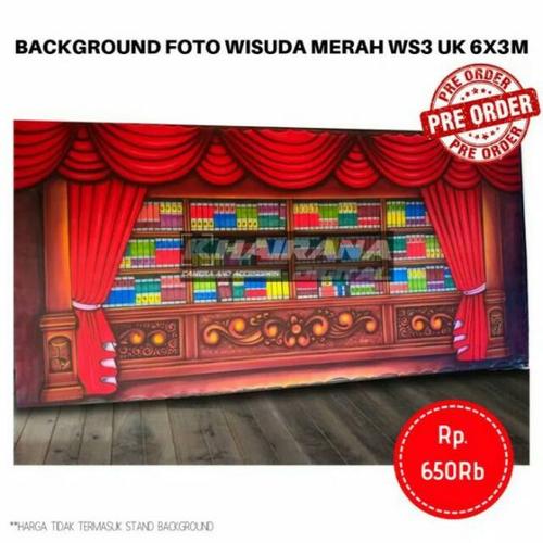 Jual Kain Backdrop Back Ground Foto. background wisuda 3x6m - Motif 1 ...