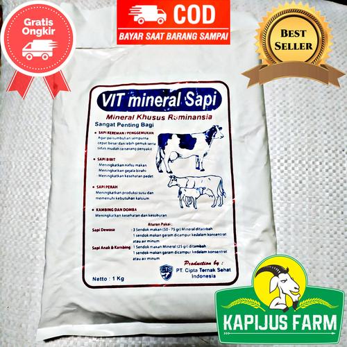 Jual VITMIN-R Vitamin & Mineral SAPI PERAH SAPI POTONG KAMBING DOMBA ...
