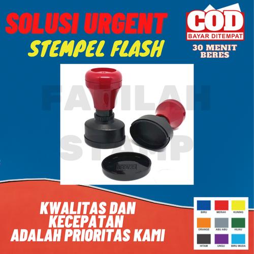 Jual STEMPEL CUSTOM / OVAL 35X22 mm /BISA 2 WARNA/TINTA OTOMATIS - Kota ...