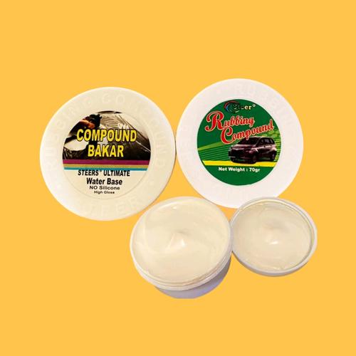 Jual kompon penghilang baret halus - steer rubbing compound 70 gr ...
