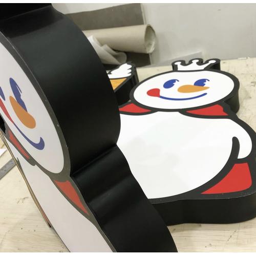 Jual Neonbox MIXUE bawah kasir / Logobox Neon box Akrilik nyala lampu ...