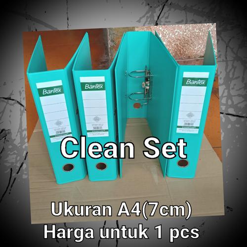 Jual Bantex odner plastik A4 turquise lebar 7cm - Jakarta Barat - Clean ...