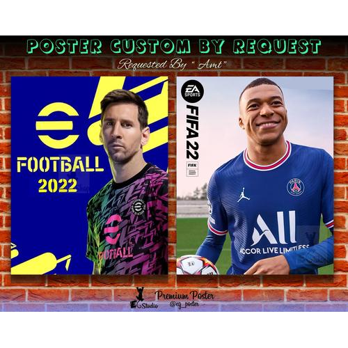 Jual Poster Custom By Request - Requested By Amt - Efootball Fifa - Kab ...