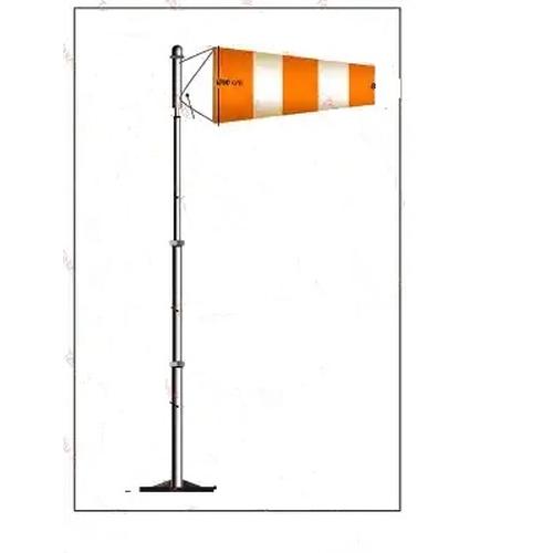 Jual Stand Wind Sock / Tiang Windsock Pengukur Arah Angin dan frame ...