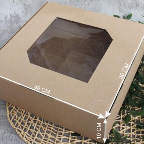 Jual Kardus Packaging Box Hampers Isi 4 Toples 500 gr Ukuran 30x30x10 ...