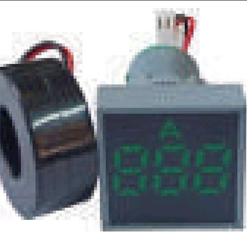Jual Pilot lamp LED With Ampere indickator kotak 0-100A AC 220V red,yel ...