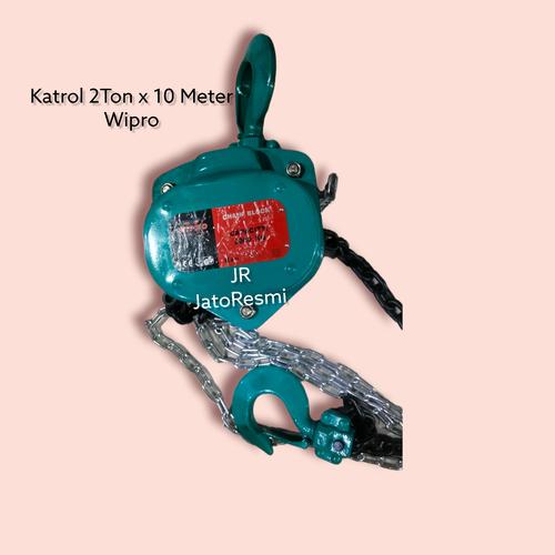 Jual Chain Block 2Ton x 10 Meter Katrol 2 Ton x 10 Meter Wipro - Kota ...