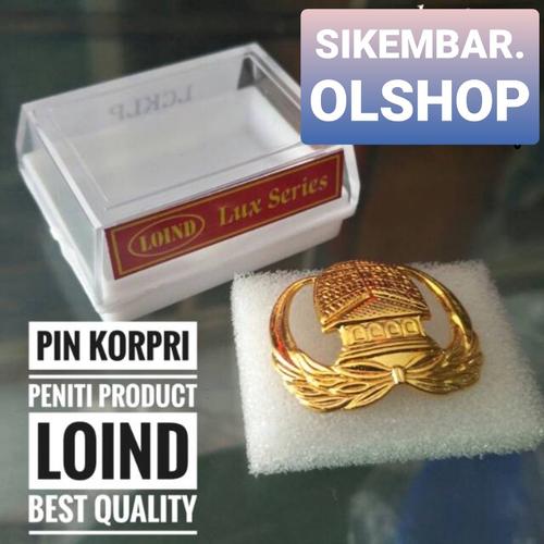 Jual Pin Kopri Korpri LOIND Peniti & Magnet. Kualitas Terbaik - Magnet ...