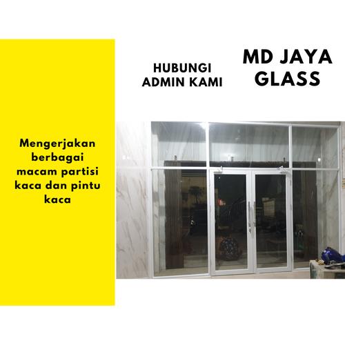 Jual PARTISI KACA RUKO 2 PINTU SWINGE ALUMINIUM - Jakarta Barat - MD ...