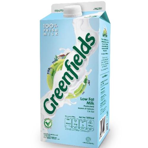 Jual Susu GREENFIELDS 2Liter PASTEURISASI Freshmilk 1.89L & Low fat 1 ...