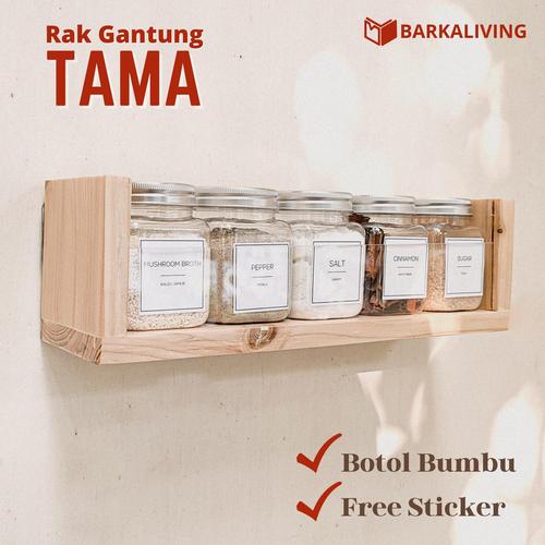 Jual Rak Gantung Tama Multifungsi Tempat Bumbu Dapur Display Aesthetic ...