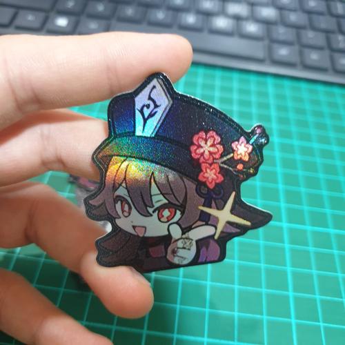 Jual Sticker Hologram Anime - PSH1022 - Hu Tao - Jakarta Utara ...