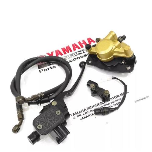 Jual selang rem+master rem set+kaliper depan yamaha vega r new,jupiter ...