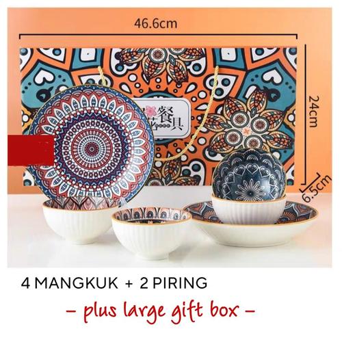 Jual Kado Nikah/Kado Pernikahan Hampers Set Ceramic Bowl Plate Set ...