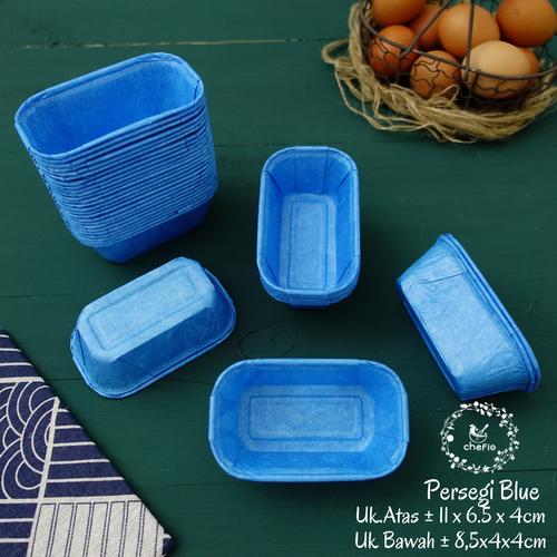 Jual Chefio Paper Cup Cupcake Case Persegi Kotak Kertas Muffin Roti ...