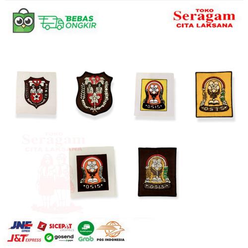 Jual Bet / Badge Logo Osis Sekolah SD SMP SMA Sablon Bordir - SD BORDIR ...