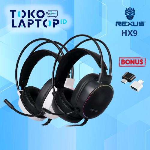 Promo Rexus HX9 7.1 RGB Headset Gaming Garansi Resmi - Putih, FREE OTG ...