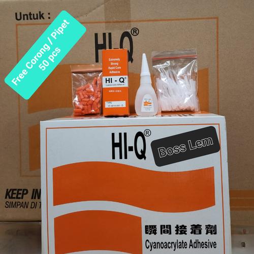 Jual Lem Korea/Lem Hi-Q/Lem Serbaguna @50 pcs - Jakarta Barat - Boss ...