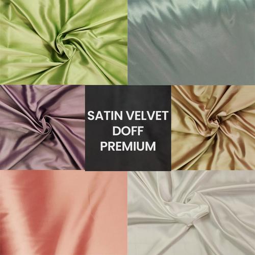 Jual Satin Velvet Doff Premium | Saten Velvet Bahan Kain Bridesmaid ...