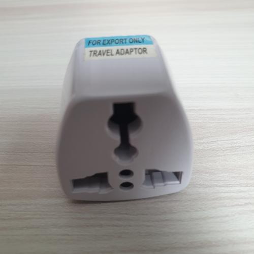 Jual Travel Adapter /Stekker Kepala Colokan lubang 3 ke lubang 2 ...