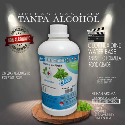 Promo hand sanitizer 500ml tanpa Alkohol Medical kesehatan - TANPA ...