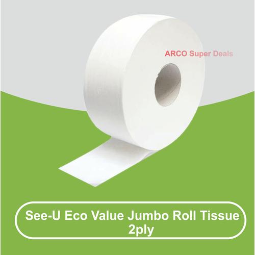 Jual Tissue Toilet See-U Jumbo Roll Eco Value - Jakarta Barat - Arco ...