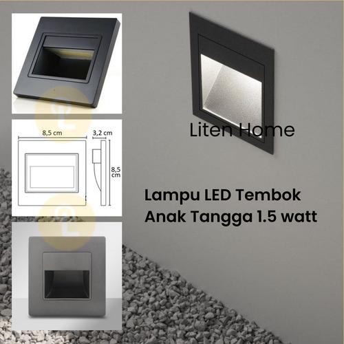 Jual Lampu Tangga LED 1.5w 1,5 watt Step Light Inbow Tanam Dinding ...