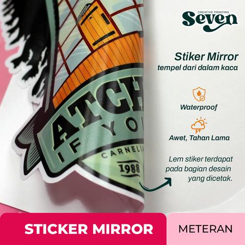 Jual Stiker Mirror - Stiker tempel dari dalam kaca - Kab. Tangerang ...