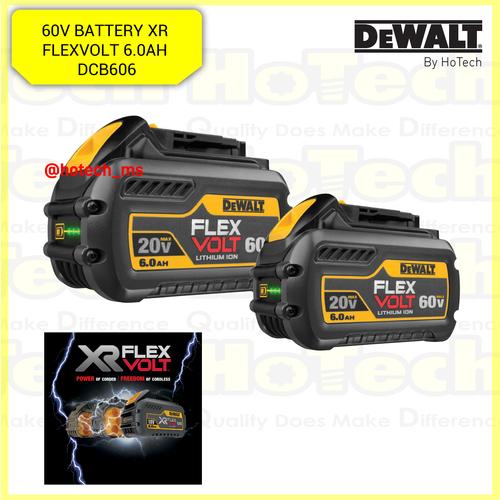 Jual DEWALT DCB606 60V Flexvolt 2Ah Battery|Accessories Battery ...