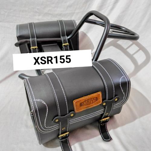 Jual back rack xsr 155 plus tas side bag kanan kiri aksesoris Yamaha ...