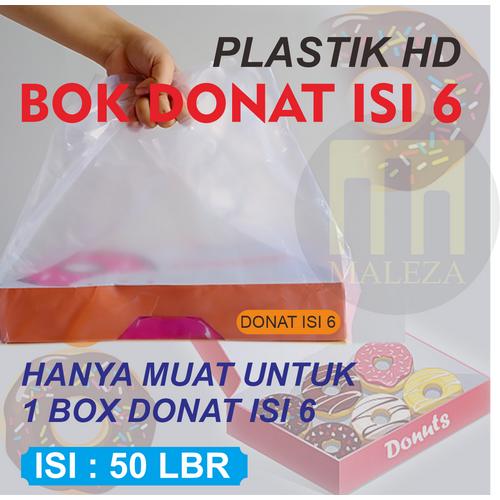 Jual Kantong Plastik box donat isi 6 Isi - Kab. Bandung - Allezashop ...