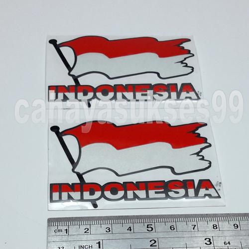 Jual Cutting Sticker Bendera Merah Putih Indonesia Stiker Motor Stiker ...