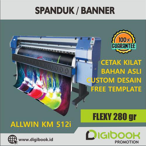 Jual Cetak Spanduk / Banner / Baliho / MMT/ Backdrop Bahan Flexy 280 gsm - Kota Semarang ...