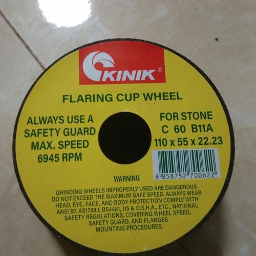 Jual Batu Gerinda Mangkok KINIK Flaring Cup Wheel 4 " For Stone C 60 ...