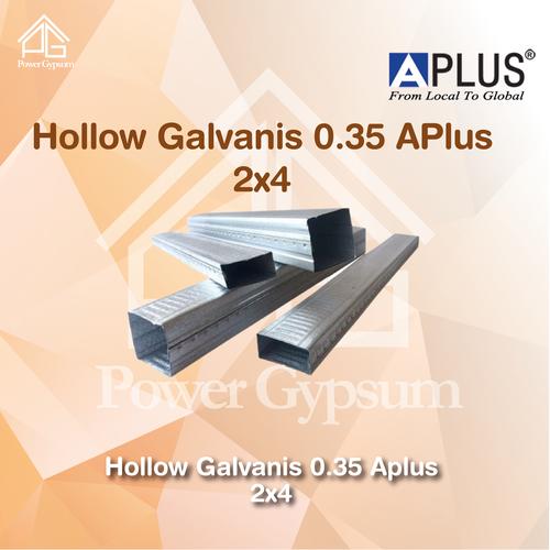 Jual Besi Hollow Galvanis 0.35 APlus ukuran 2x4 - Jakarta Timur - Power Gypsum | Tokopedia