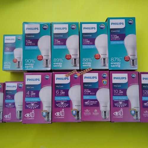 Promo Promo Lampu Philips LED 3 4 5 6 7 8 9 10 11 12 Watt bohlam Philip 19 w - 3 Watt hijau ...
