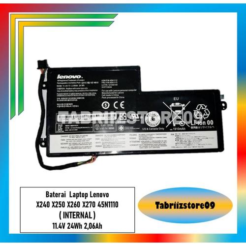 Promo Baterai Internal Laptop Lenovo ThinkPad X240S X250 X260 T460 ...