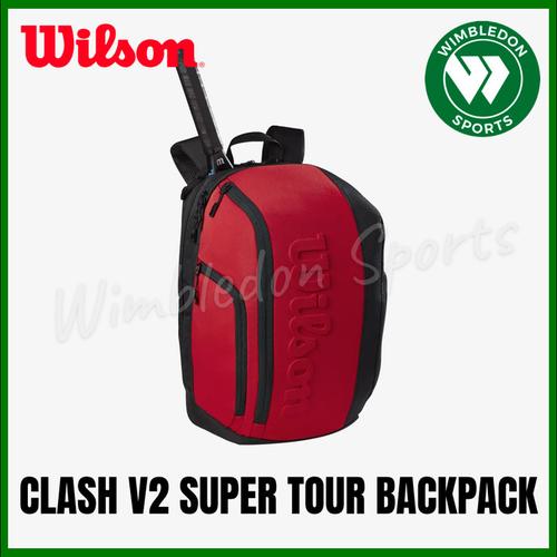 Jual Backpack Wilson CLASH V2 SUPER TOUR BACKPACK / Tas Wilson Clash ...
