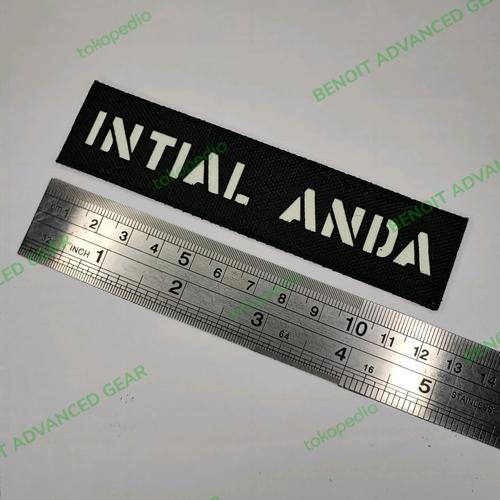 Jual PAPAN NAMA PATCH CUSTOM PREMIUM 2,5cm x 10cm - Kota Cimahi ...