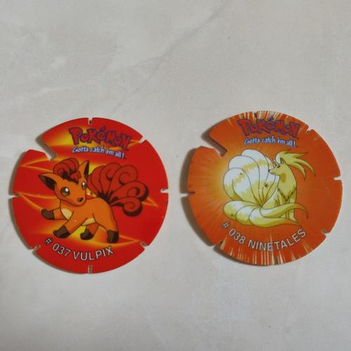 Jual set tazos pokemon vulpix evo - Kab. Temanggung - TY Region | Tokopedia
