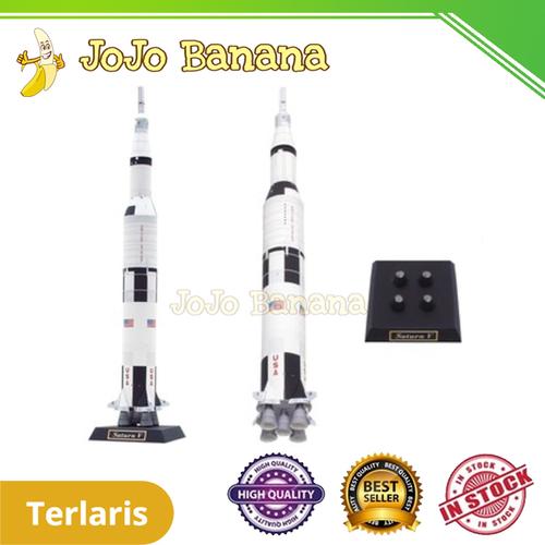 Jual Saturn V Rocket Roket Luar Angkasa Papercraft A4 atau A3 - A3 ...