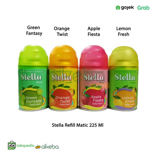 Jual Stella Refill Automatic 225 ml pengharum ruangan otomatis - green ...