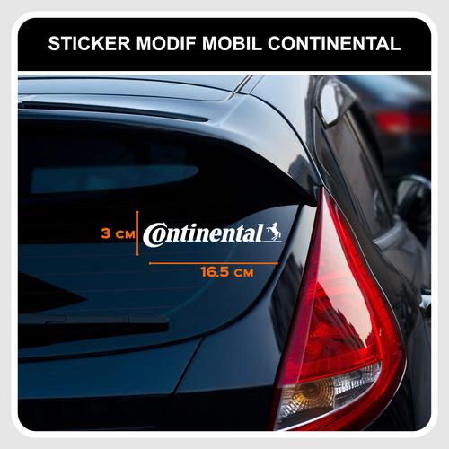 Jual CUTTING STICKER CONTINENTAL / STIKER MOBIL MODIF BAN KACA RACING ...