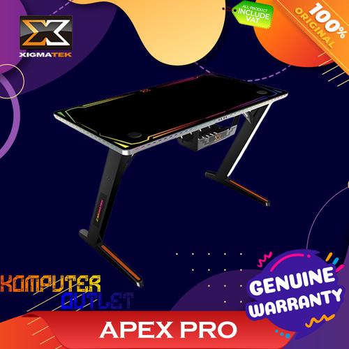 Jual MEJA GAMING ARGB APEX PRO / GAMING DESK / GAMING TABLE RGB ...