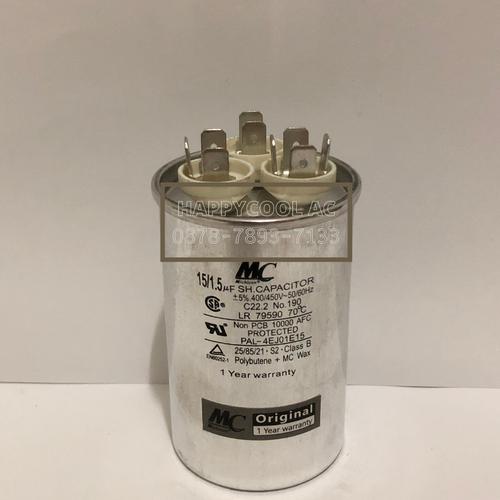 Jual Kapasitor 15/1,5 uF Merk MC 3 kaki Capacitor AC 15/1,5 mikro - Jakarta Utara - happycoolac ...