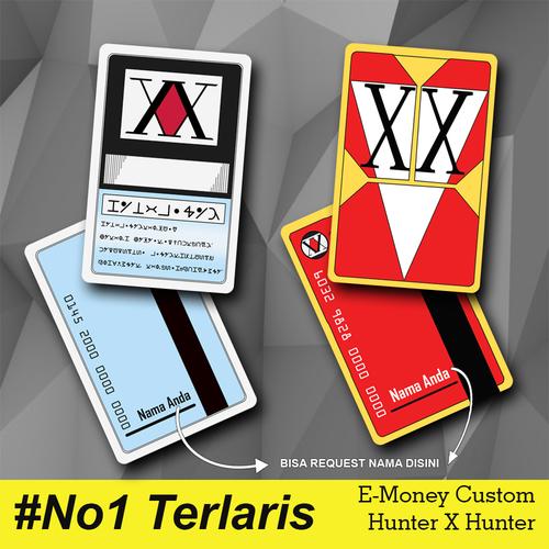 Jual Emoney / E-Money Custom Edisi Triple Hunter X - E-money Mandiri ...